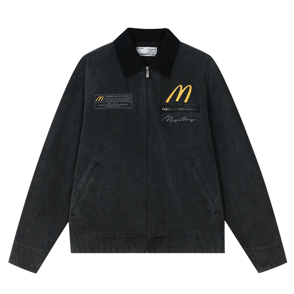 Logo Heart Embroidered Jacket – Harsh and Cruel