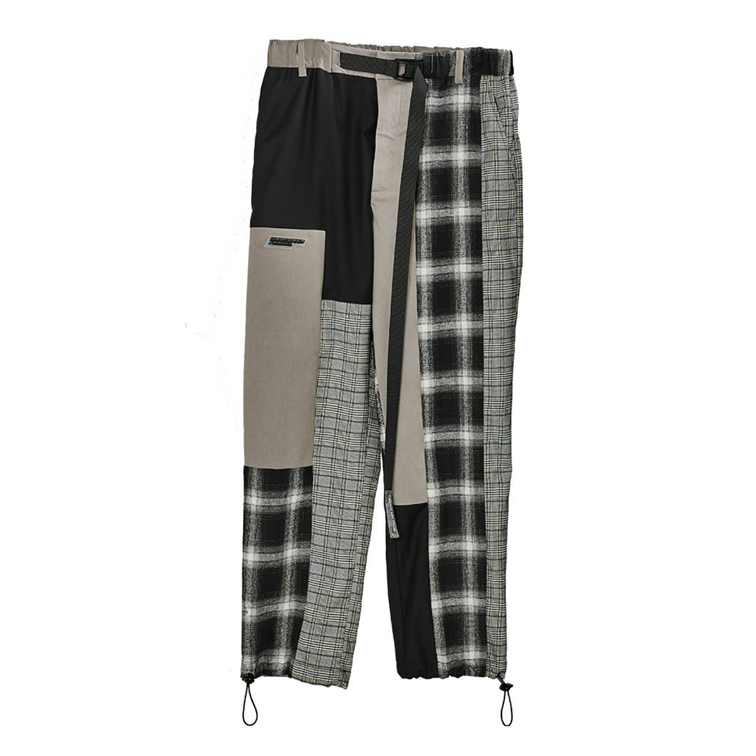 Plaid Colorblock Pants – Harsh and Cruel